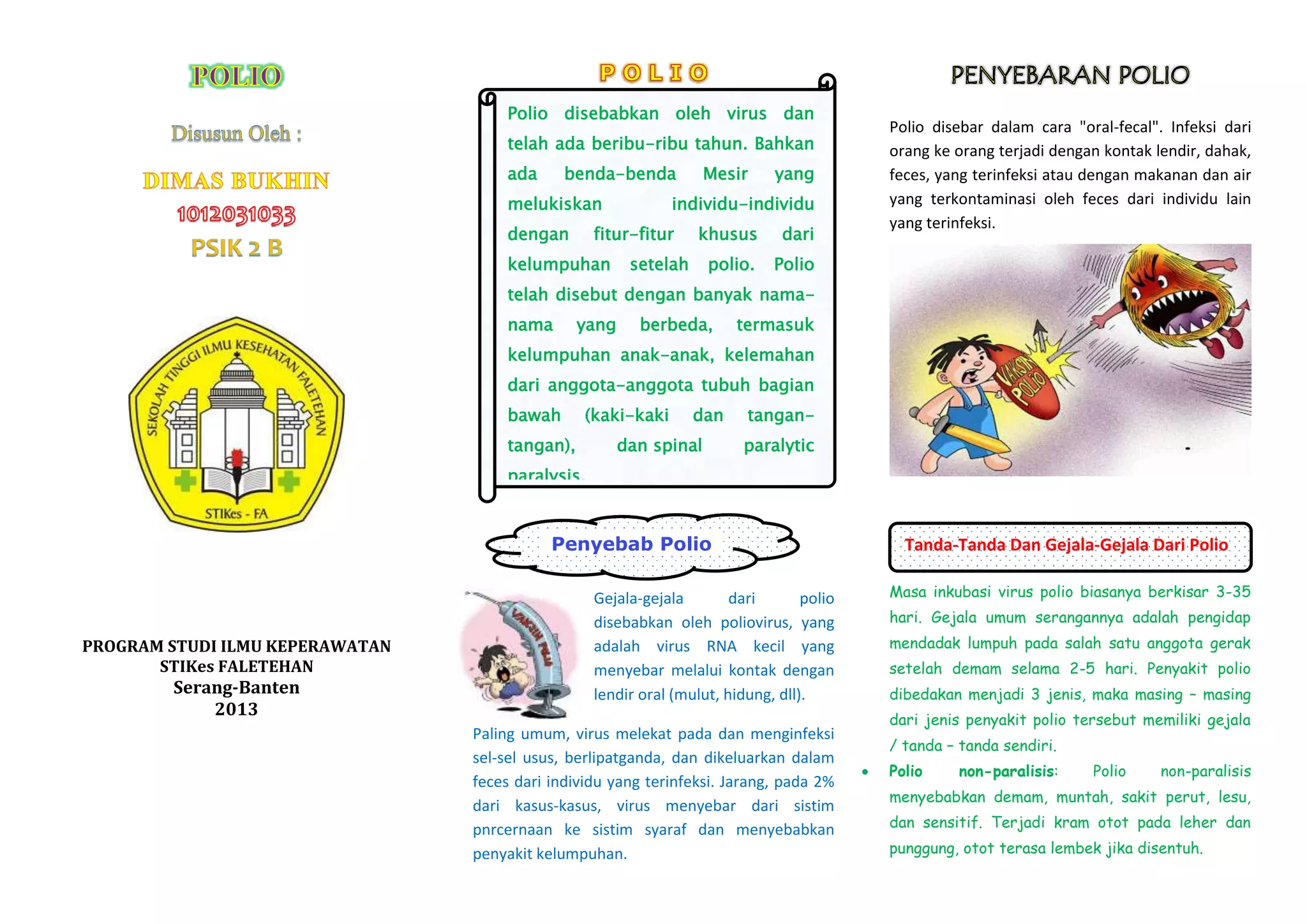 Leaflet Polio | DOCX