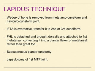 Post polio residual paralysis of foot and ankle | PPTX