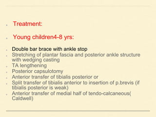 Post polio residual paralysis of foot and ankle | PPTX