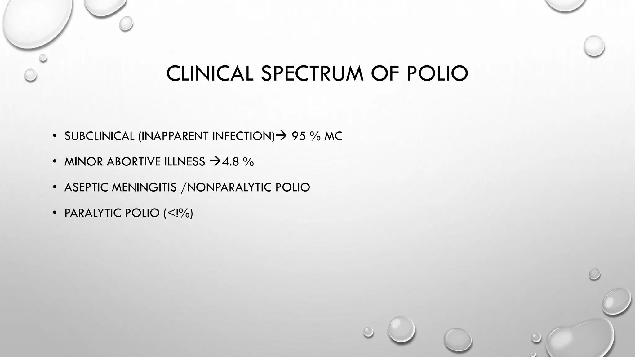 Polio revision notes | PDF