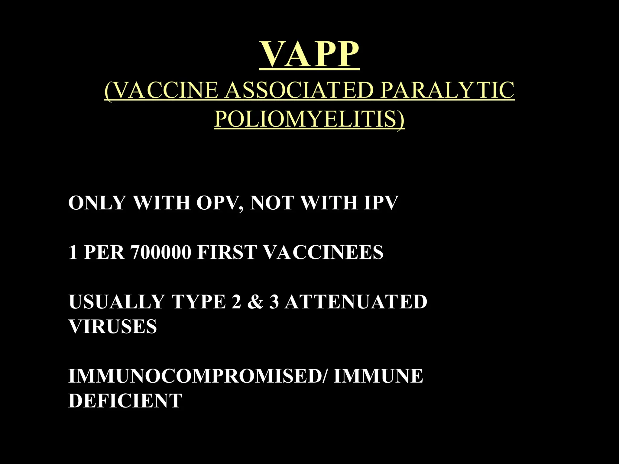 The clinical features and manifestations of of poliomyelitis | PPT