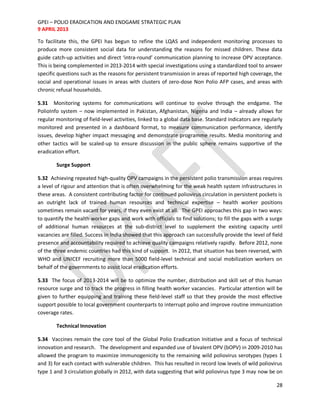 Polio eradication & endgame stratplan 2013 | PDF