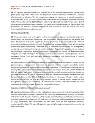 Polio eradication & endgame stratplan 2013 | PDF