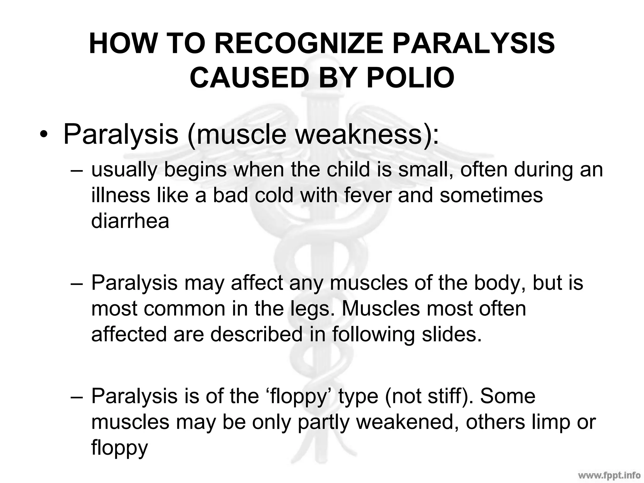 Polio lower limb deformity | PPTX