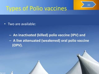 ‘Poliomyeliti’ or Polio | PPT