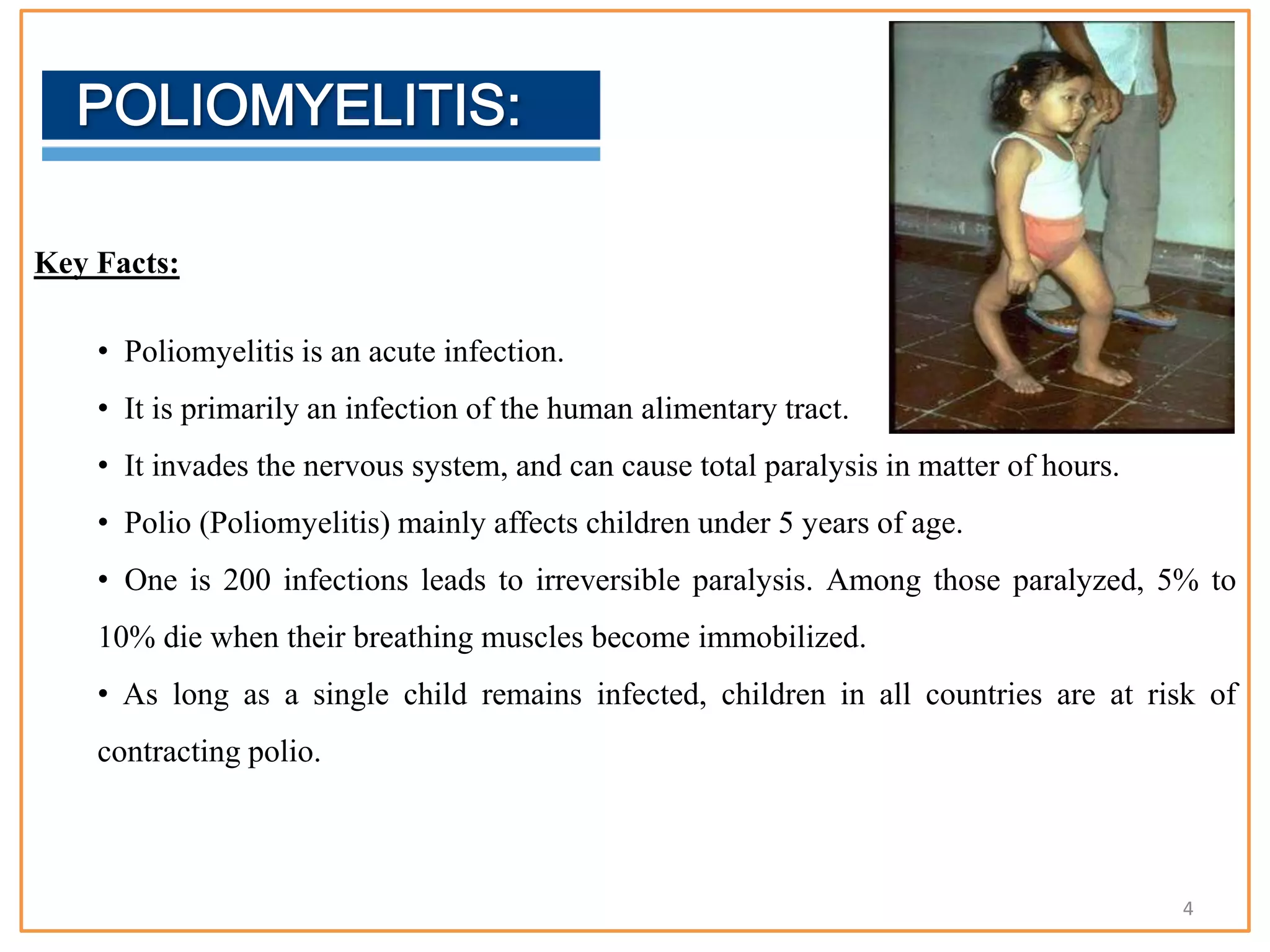 Poliomyelitis | PPT