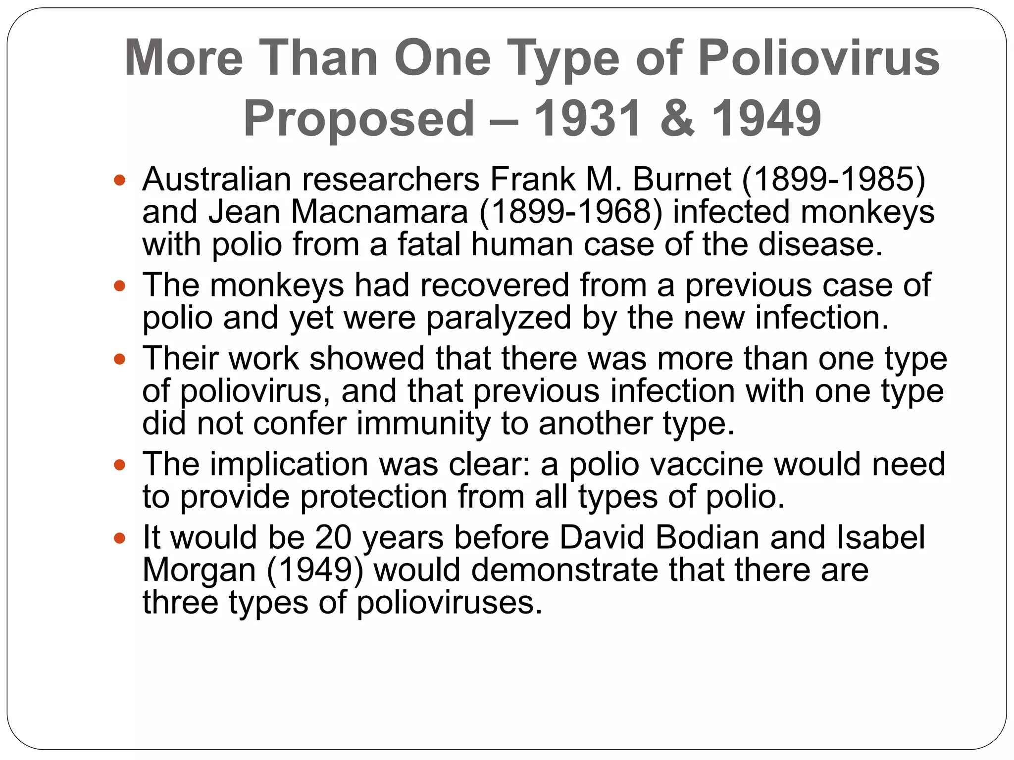 Poliomyelitis | PPTX