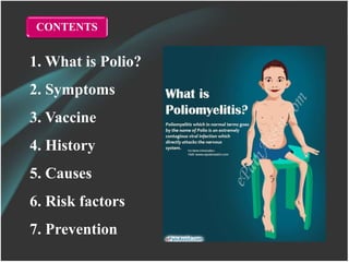 Polio Symptoms And Causes