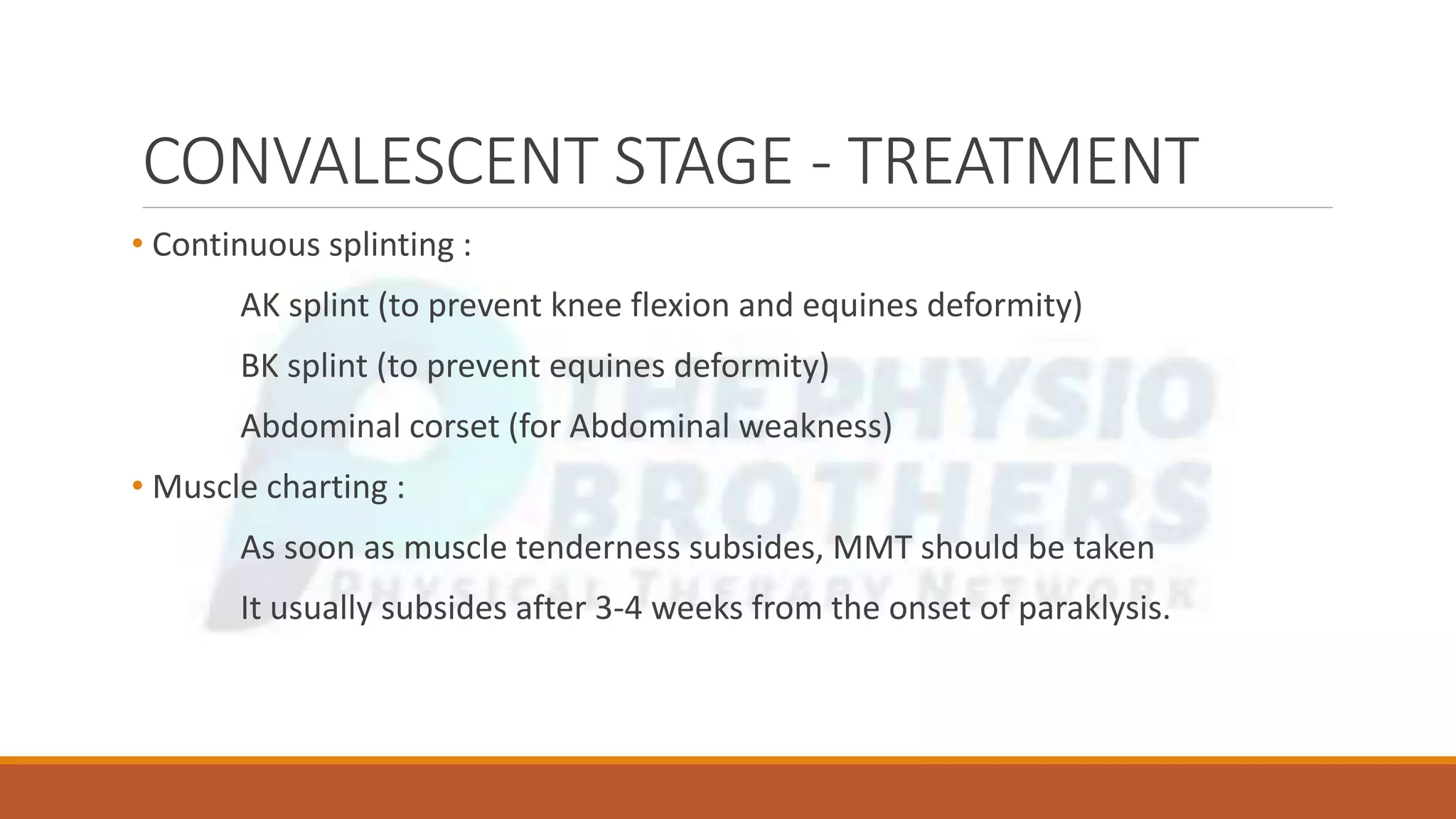 Poliomyelitis | PPTX