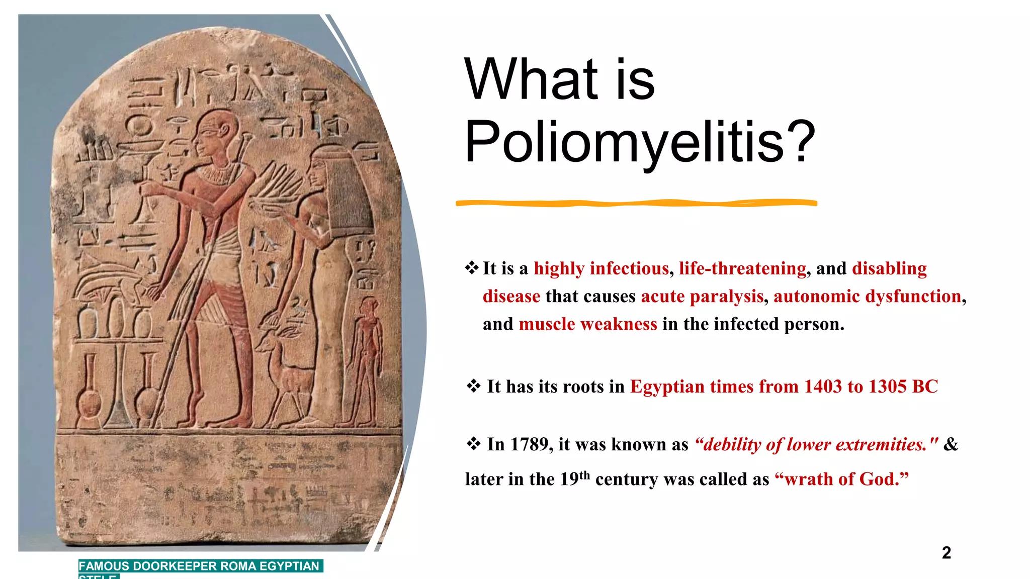 Poliomyelitis And Barriers to Its Eradication in Pakistan by Ateeqa ...