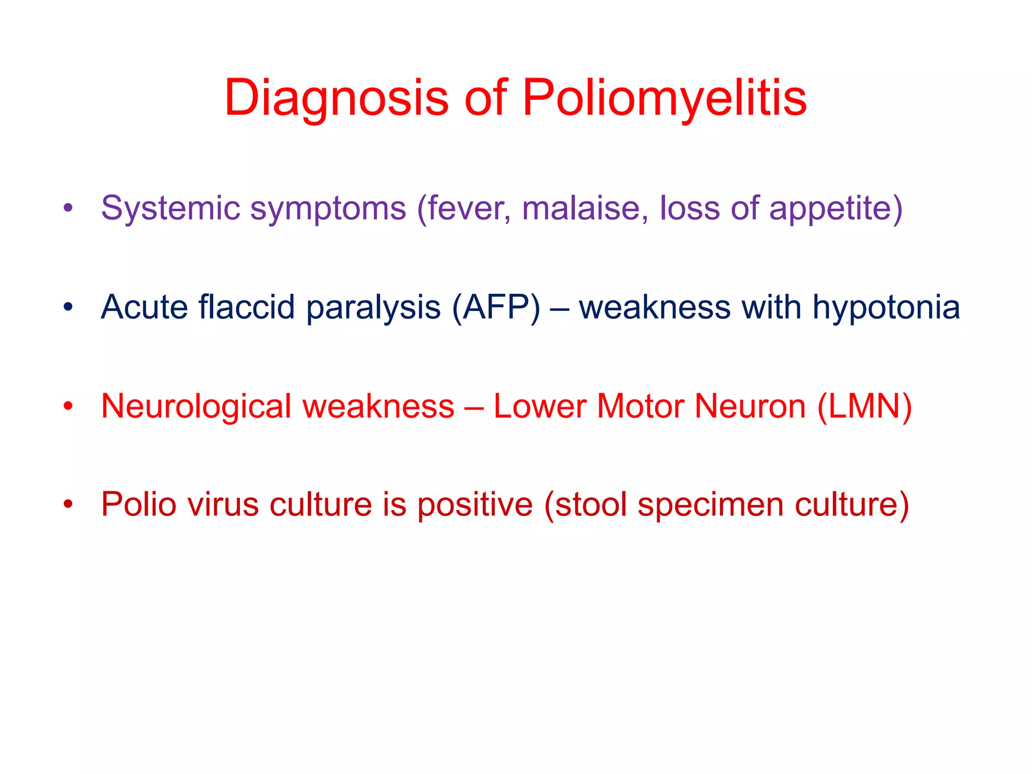 Poliomyelitis in children 2021 | PDF
