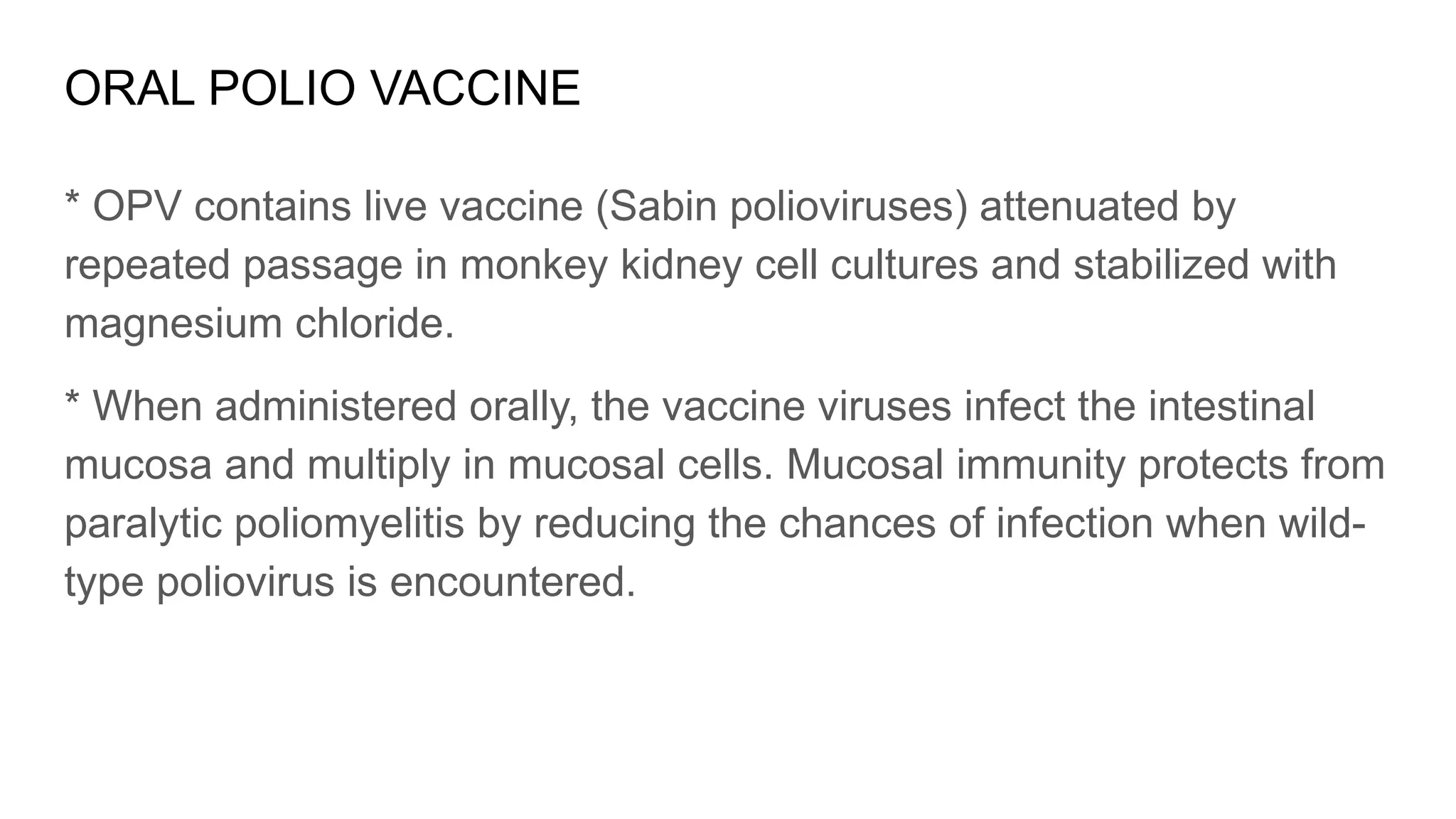 Poliomyelitismanagement and its prevention | PPTX