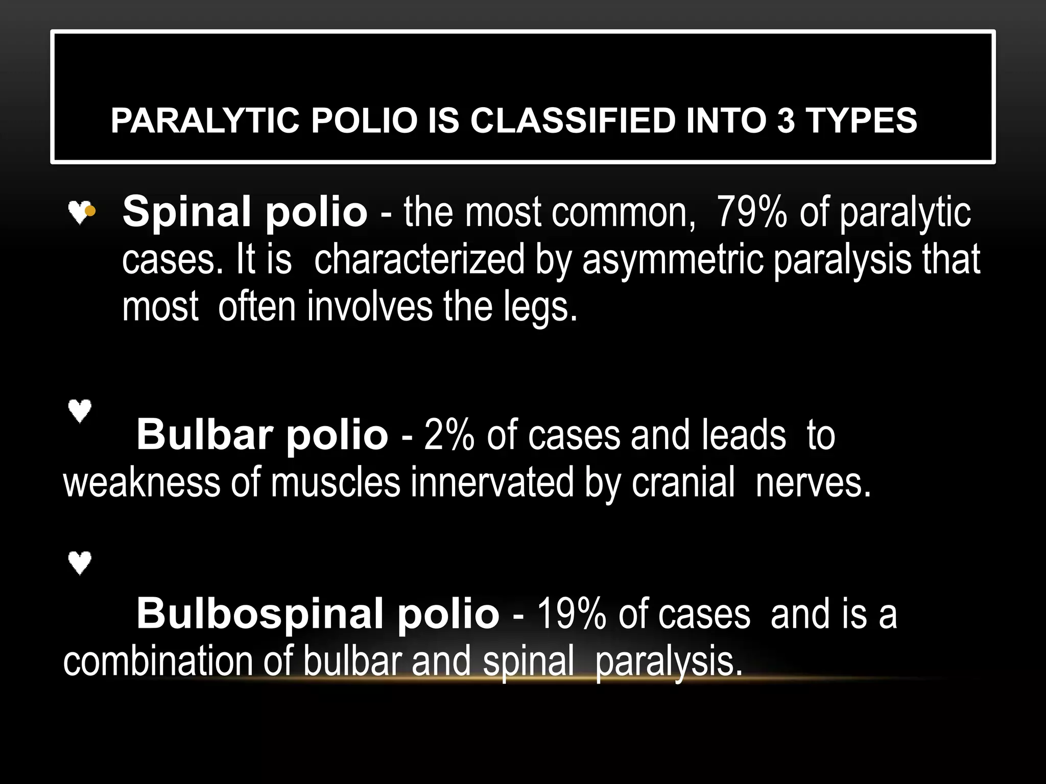 Poliomyelitis ortho pt | PPT