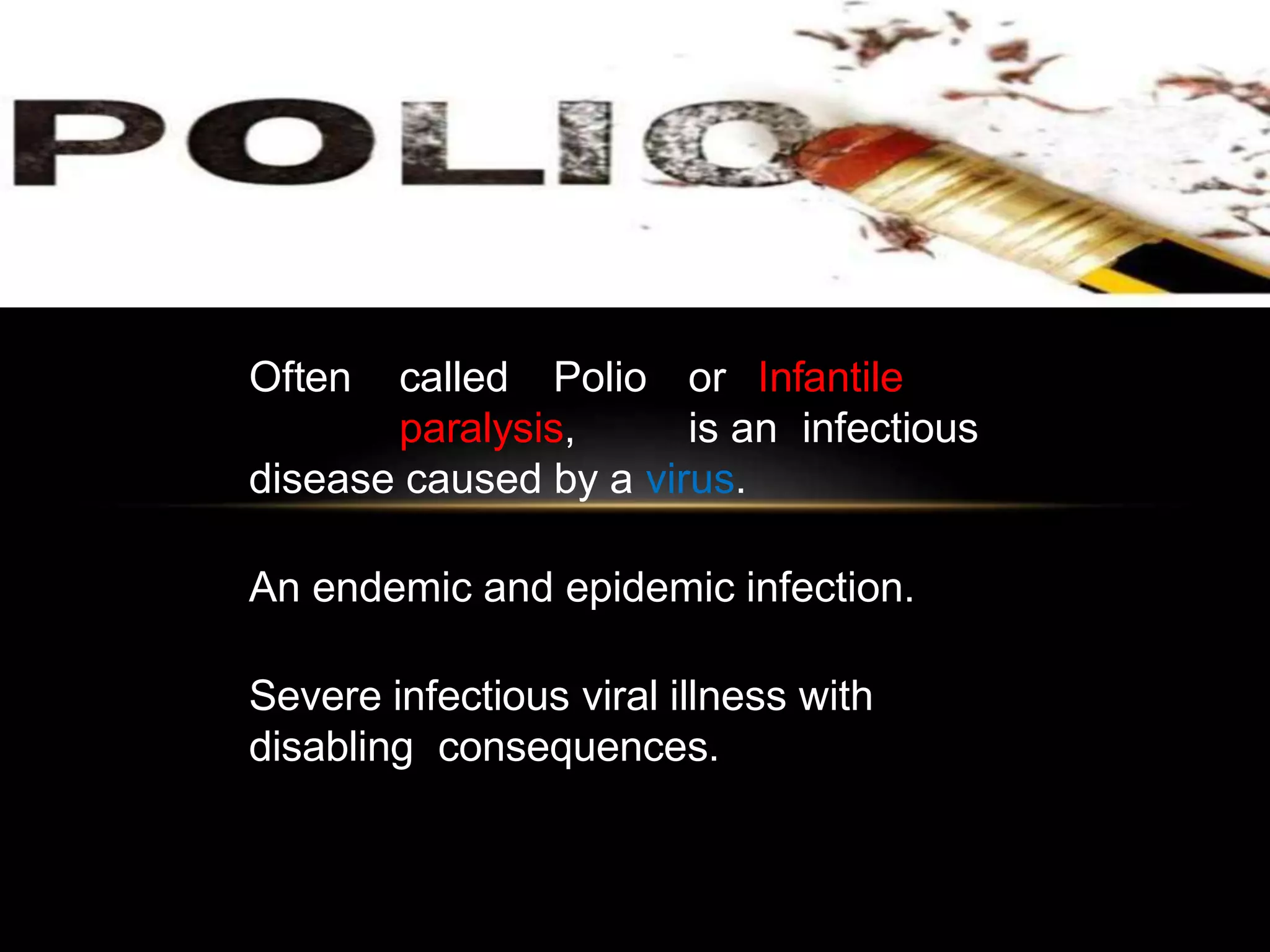 Poliomyelitis ortho pt | PPT