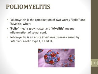 CARE OF CHILDREN WITH POLIOMYELITIS .pptx