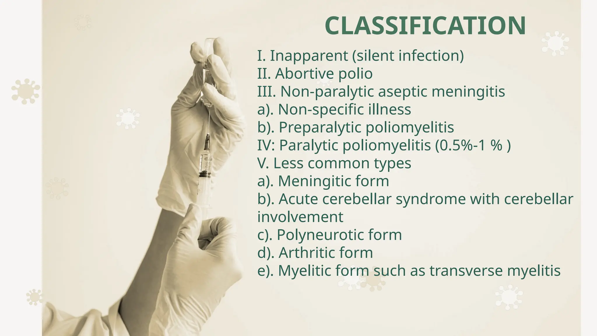 POLIOMYELITIS in children epidemologoy and prevention | PPT