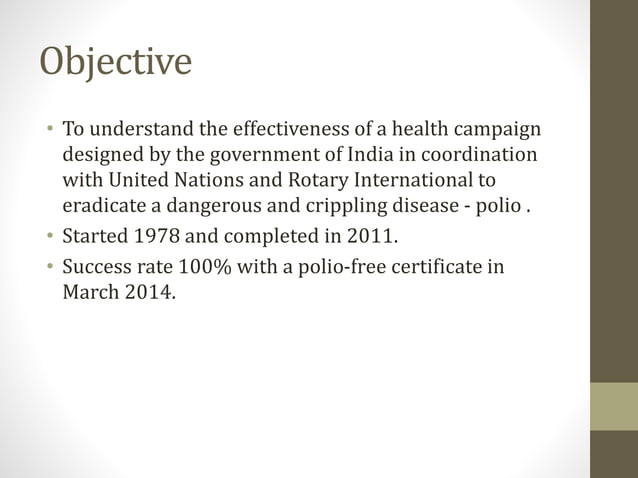 Polio presentation | PPTX | Infectious Diseases | Diseases and Conditions