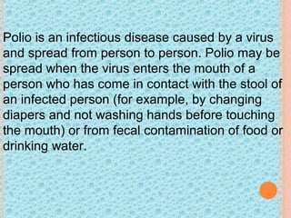 Polio presentation | PPT