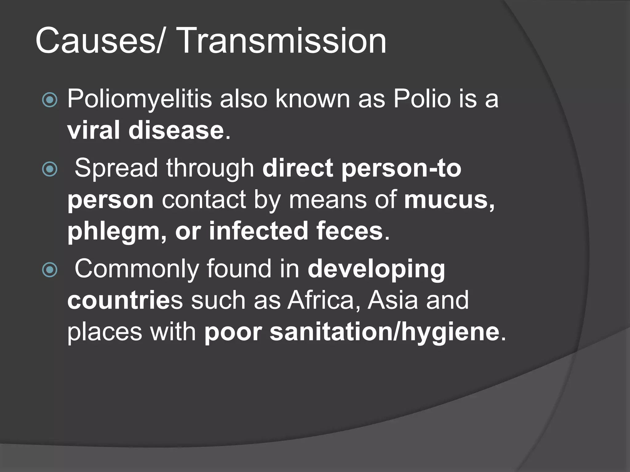 Polio project | PPSX