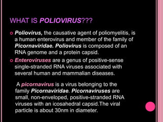 Poliovirus | PPTX