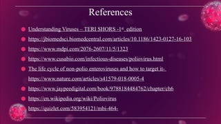 the presentation on polio virus life cycle and replication.pptx