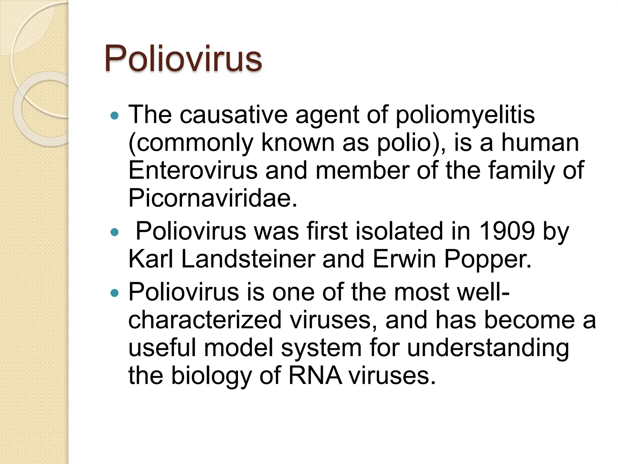 Polio viruses and polio immunisation ppt by Dr Prince C P | PPTX