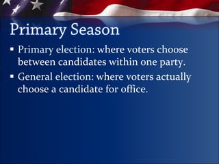 Primaries and Elections | PDF