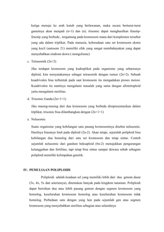 Poliploidi 1.1 | PDF