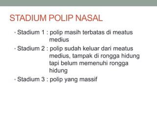 Polip nasal | PPTX