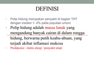 Polip nasal | PPTX