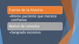 Polipo en fosa nasal izquierda caso clinico | PPTX