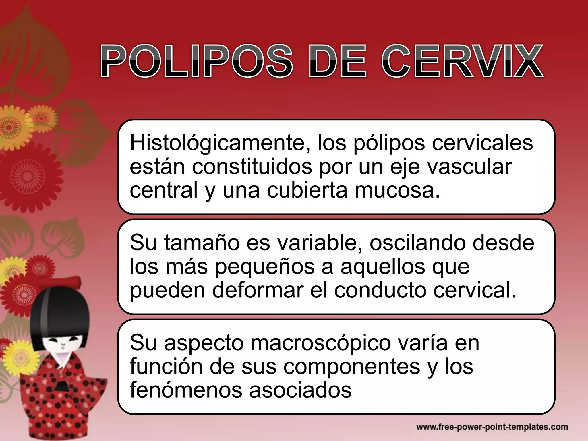 Polipos de cervix y endometriales | PPTX | Menopause | Endocrine and ...