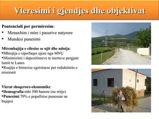 Pellgu ujembledhes i Lanes ne rrethin e Tiranes. | PPT