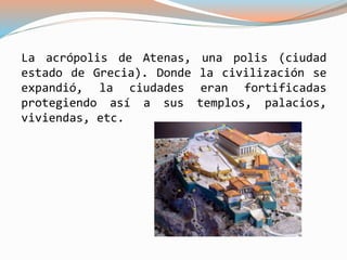 Maqueta Polis griega | PPTX