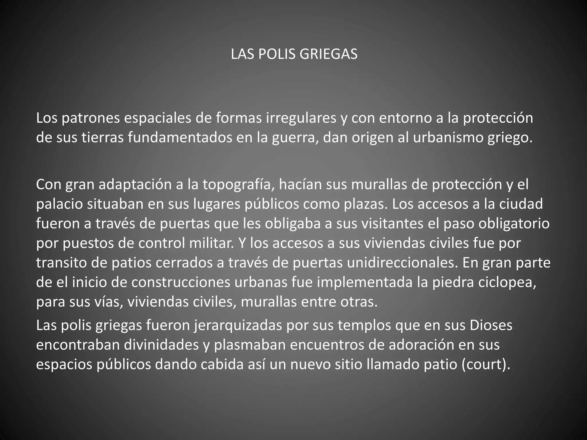 Polis griegas | PPTX