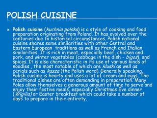 Polish culture 1012 2a | PPTX