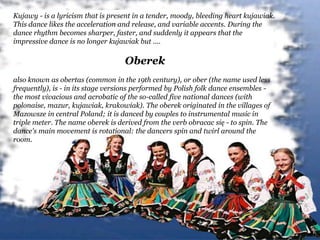 Polish Dances Kujawiak & Oberek | PPSX