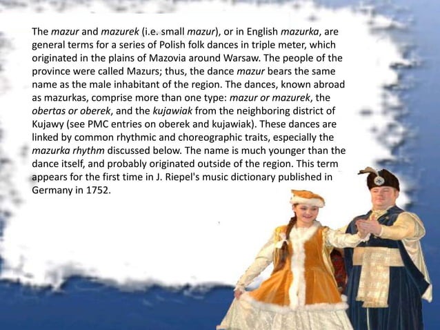 Polish Dances Mazur | PPSX