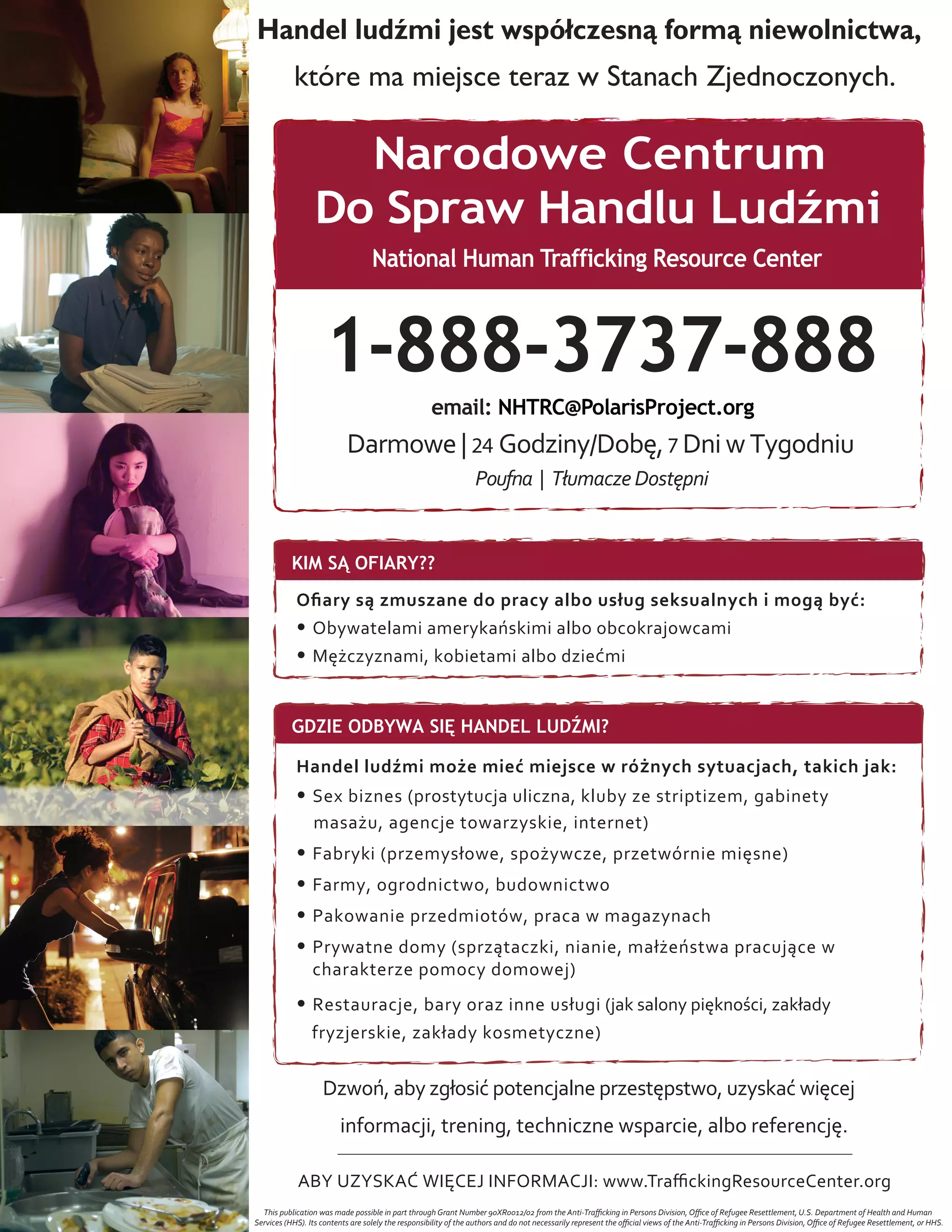 Help for Victims: Polish flyer | PDF