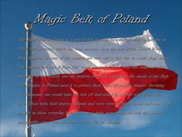 Polish folk beliefs and superstitions | PPS | Spirituality | Religion ...