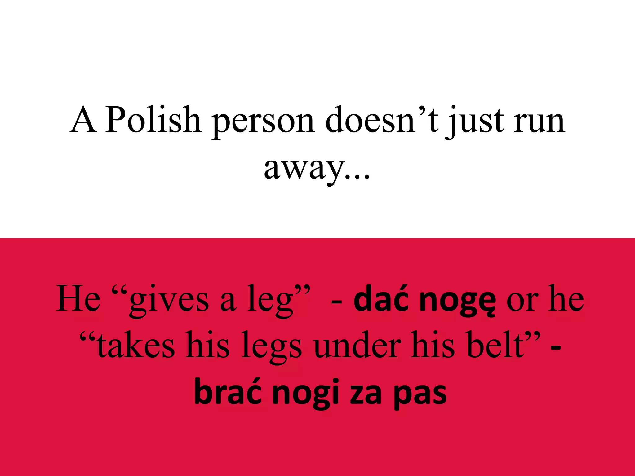 Polish idioms (in english) | PPTX
