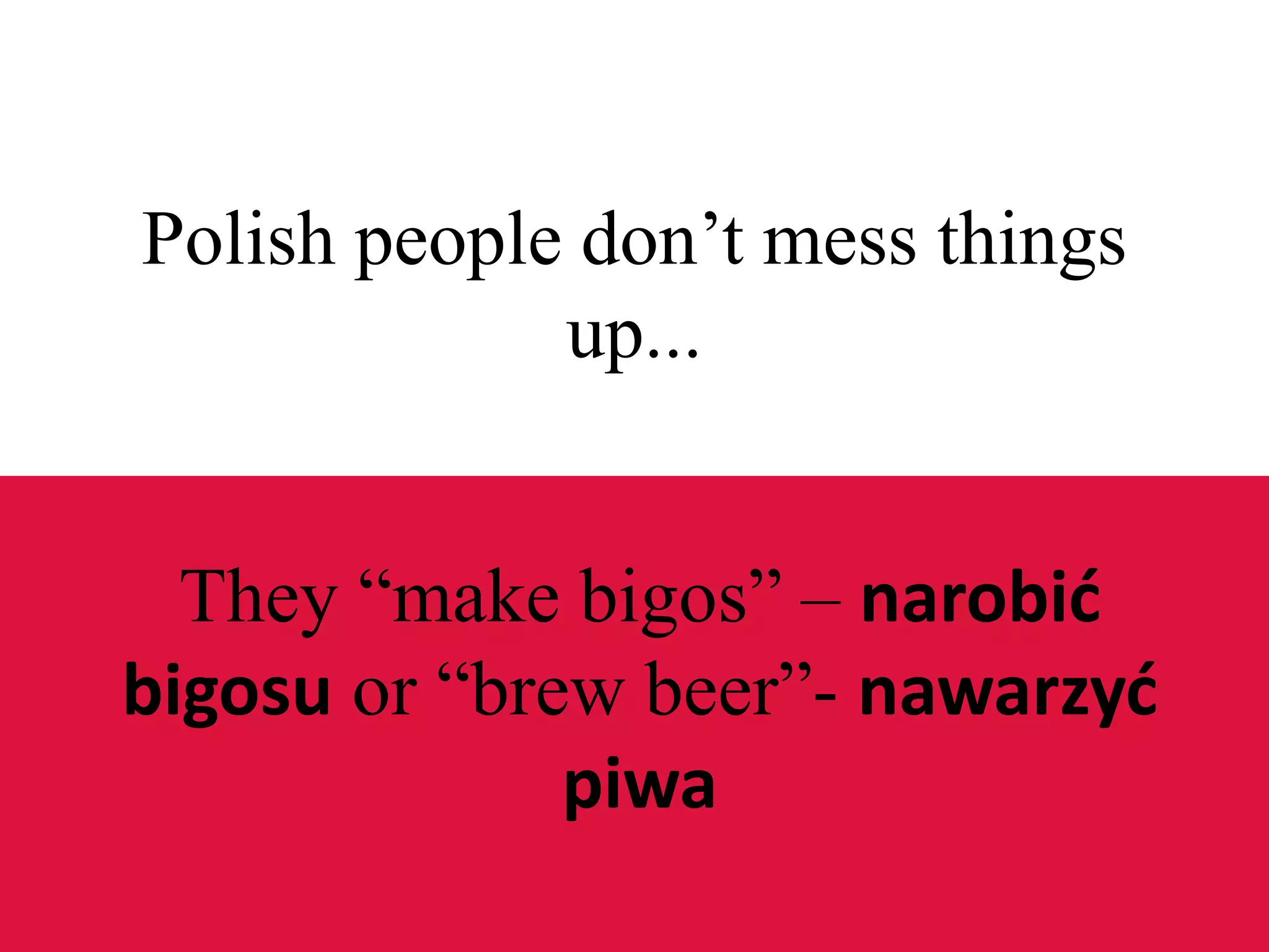 Polish idioms (in english) | PPTX