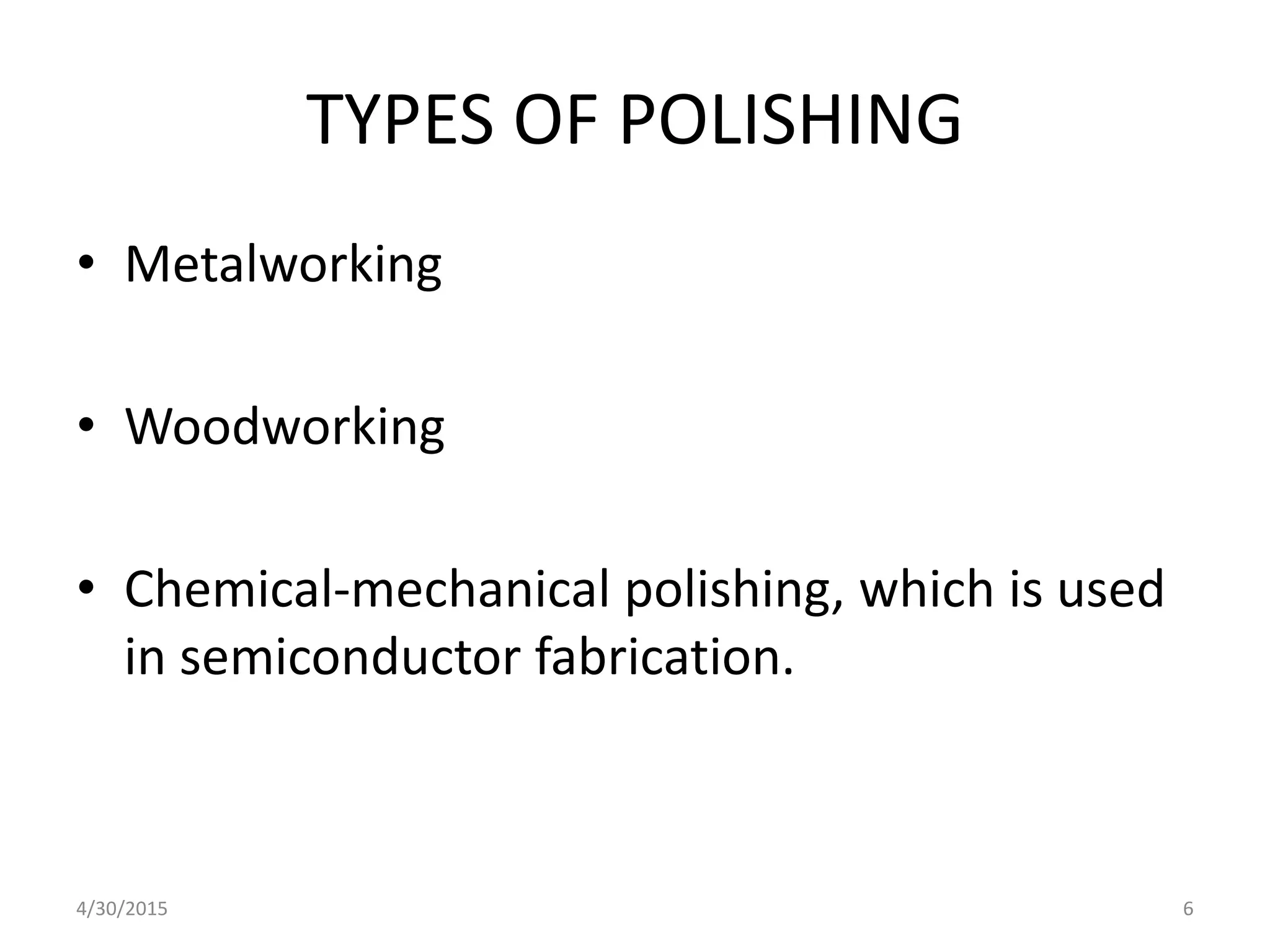 Polishing | PPTX