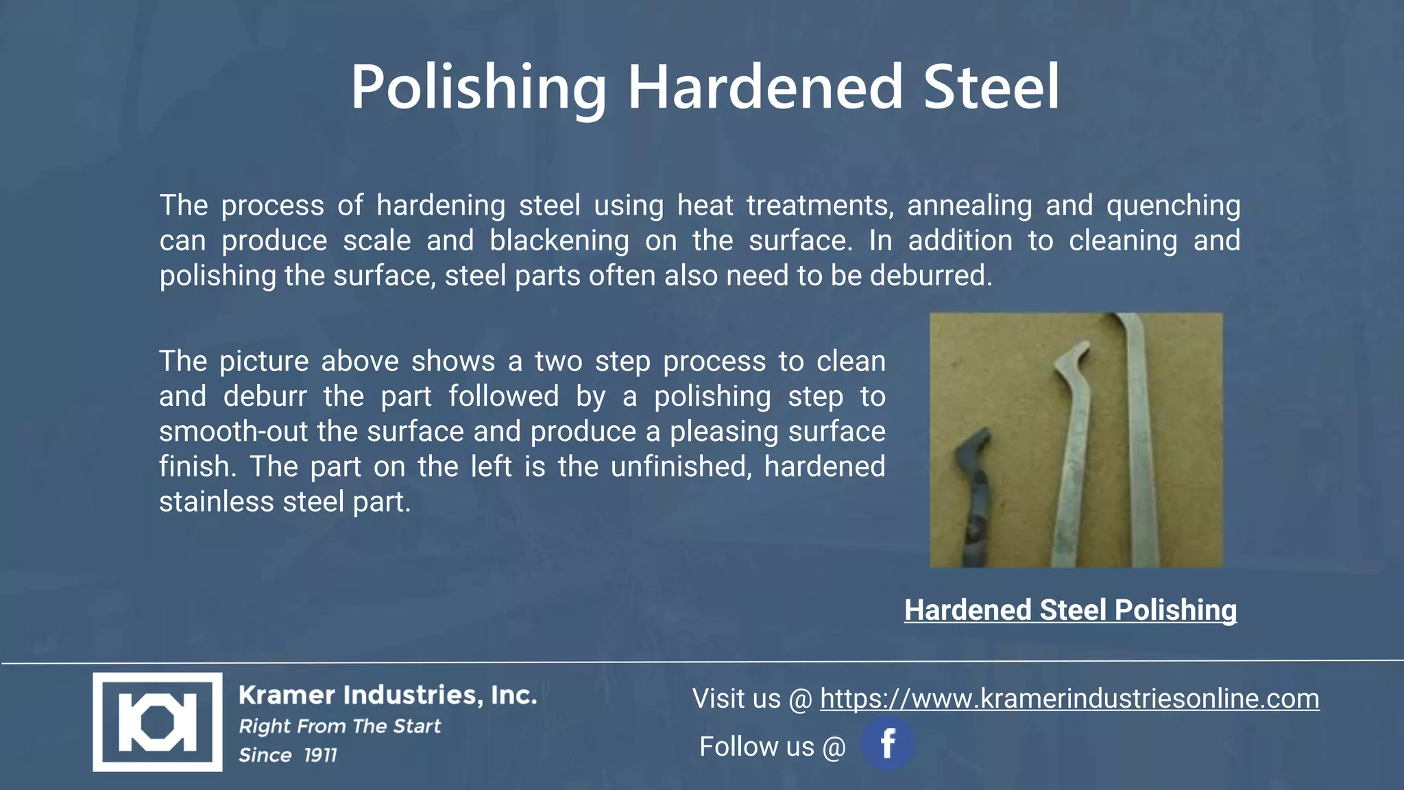 Polishing hardened steel | PPTX