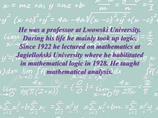 Polish Mathematicians Weronika Broda kl.2b