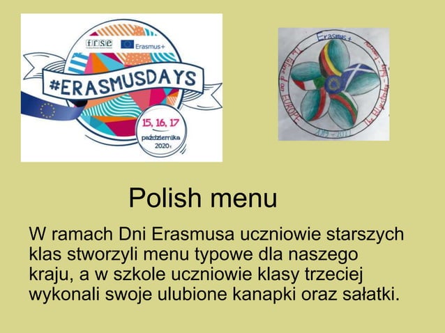 Polish menu 2020 | PPTX
