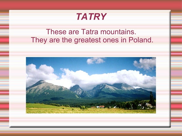 Polish Mountains | PPT