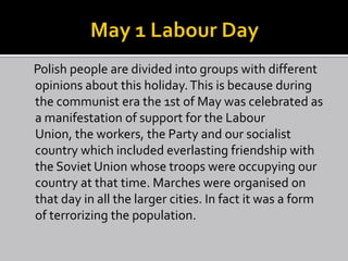 Polish national holidays(1) | PPTX