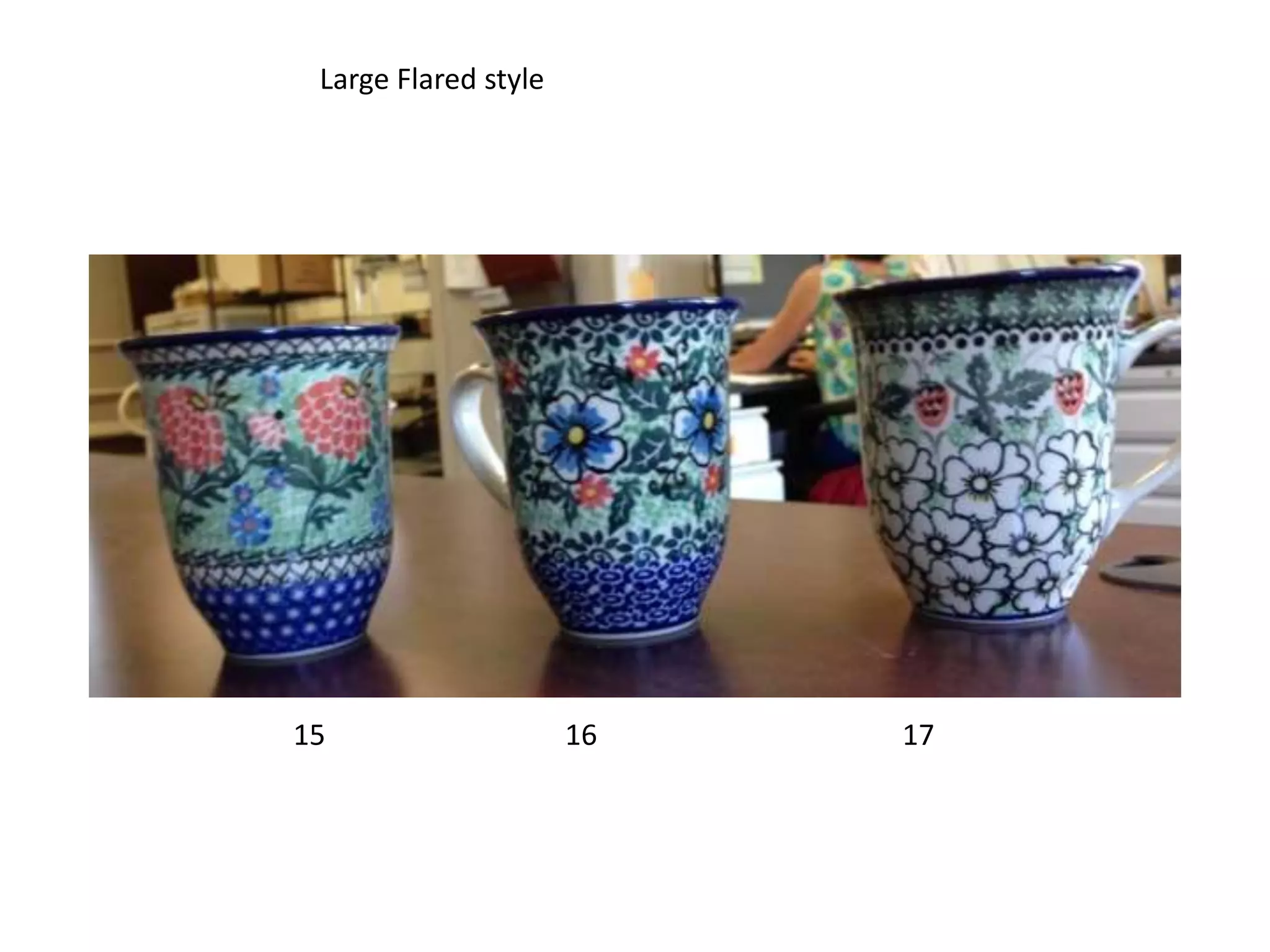 Polish pottery mugs | PPTX