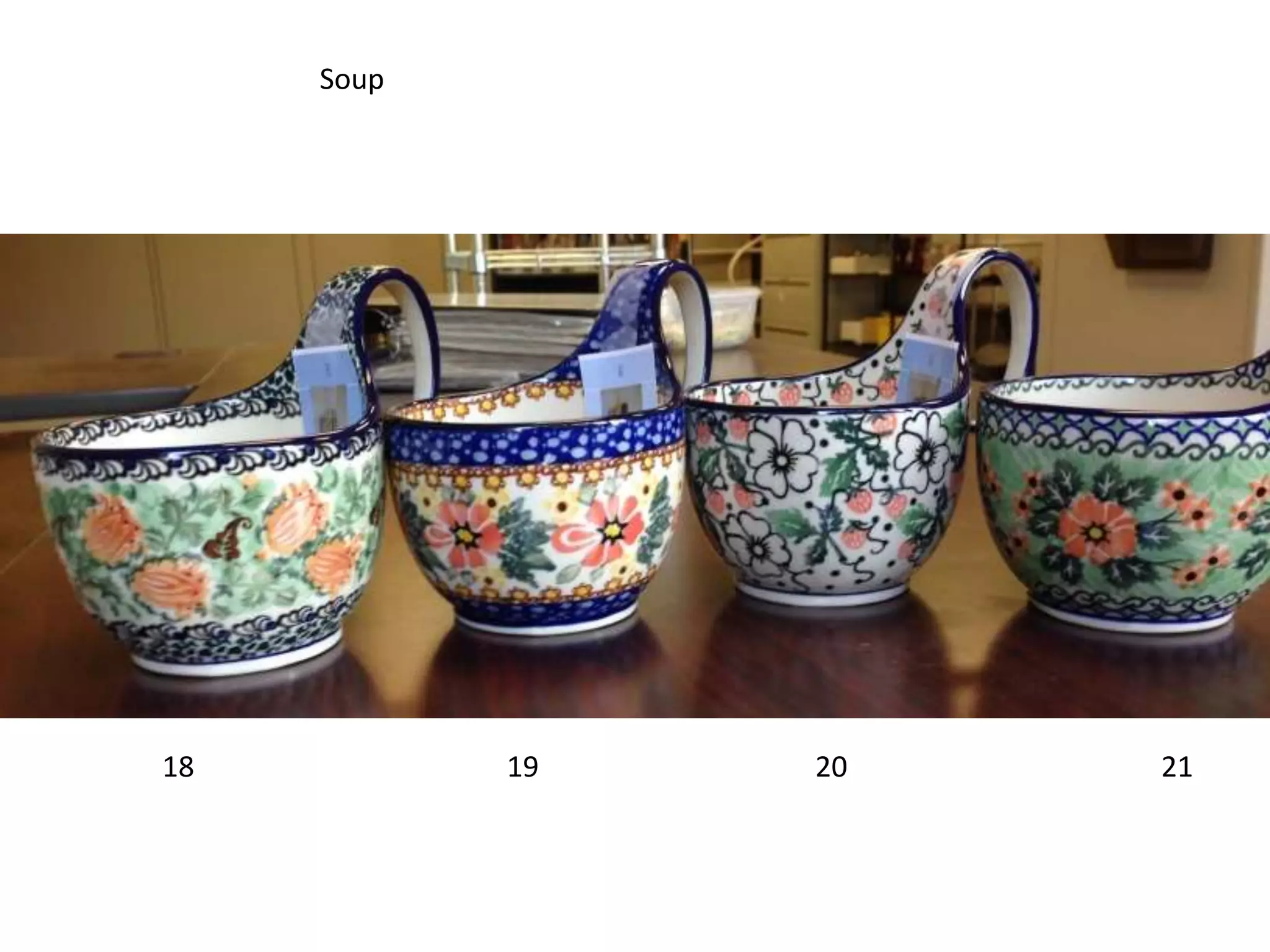 Polish pottery mugs | PPT